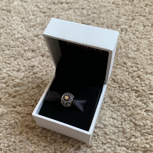 Pandora | Jewelry | New Pandora Inner Radiance Charm Cz Sterling Silver ...
